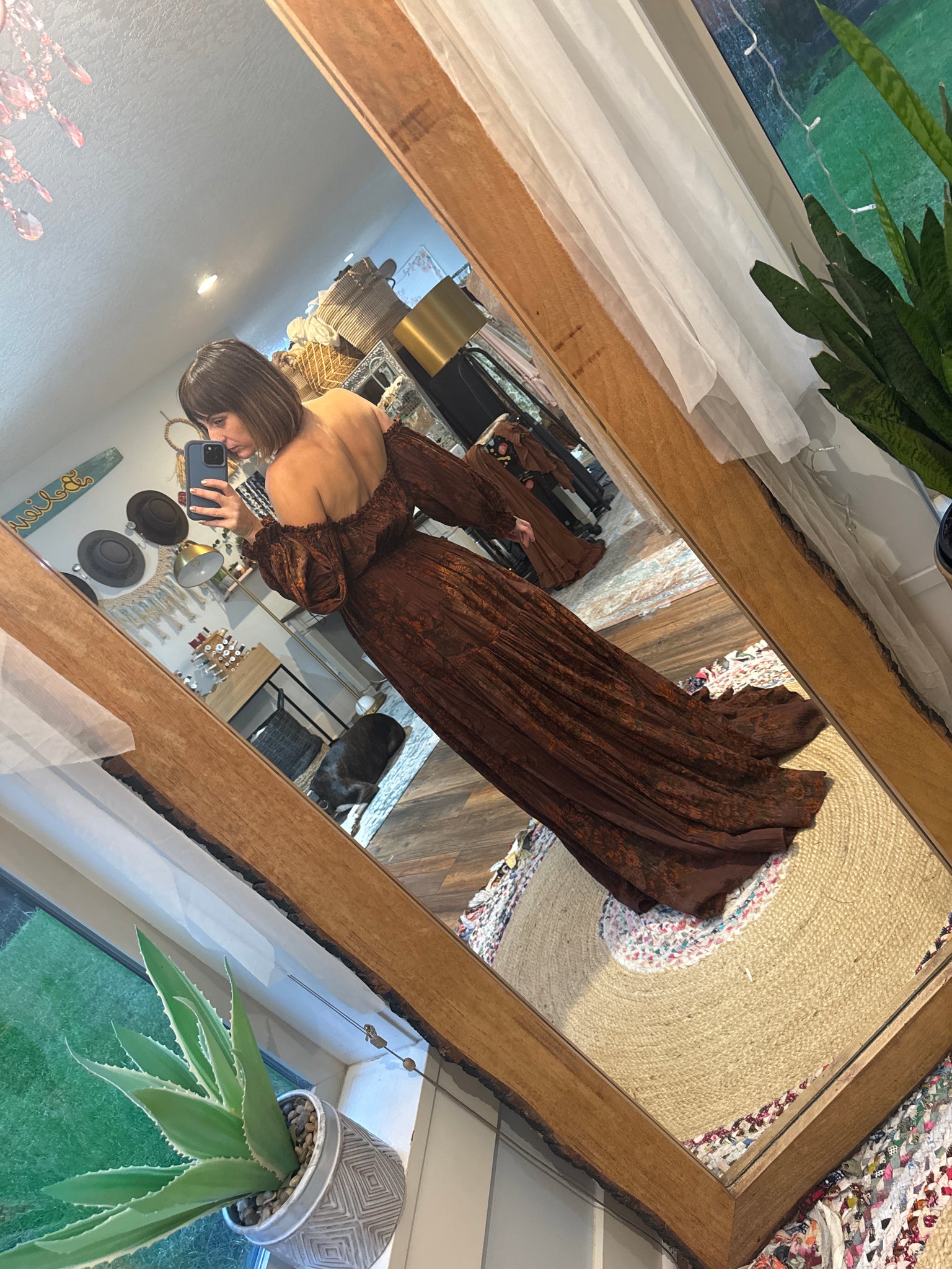 Sale ready to ship you glow girl dress cotton floral hand dyed – We Are ...